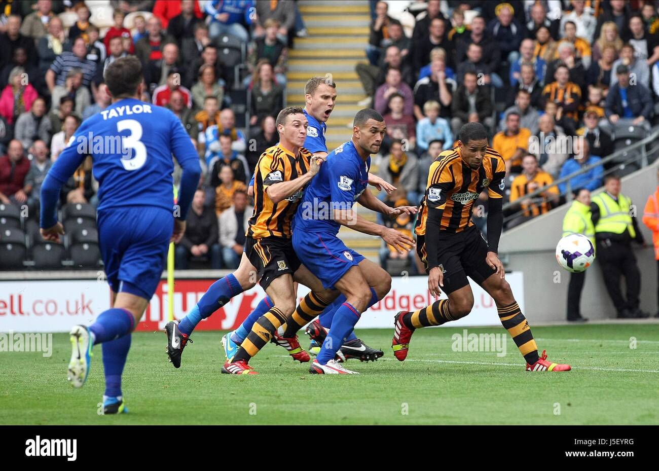 CURTIS DAVIES SCORES HULL CITY TIGERS V CARDIFF CIT KC STADIUM HULL ...