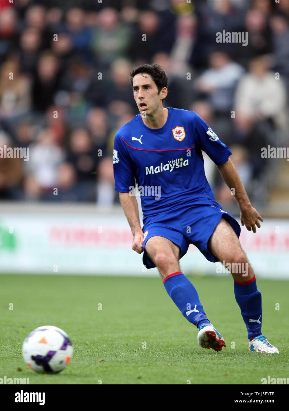 PETER WHITTINGHAM CARDIFF CITY FC KC STADIUM HULL ENGLAND 14 September ...