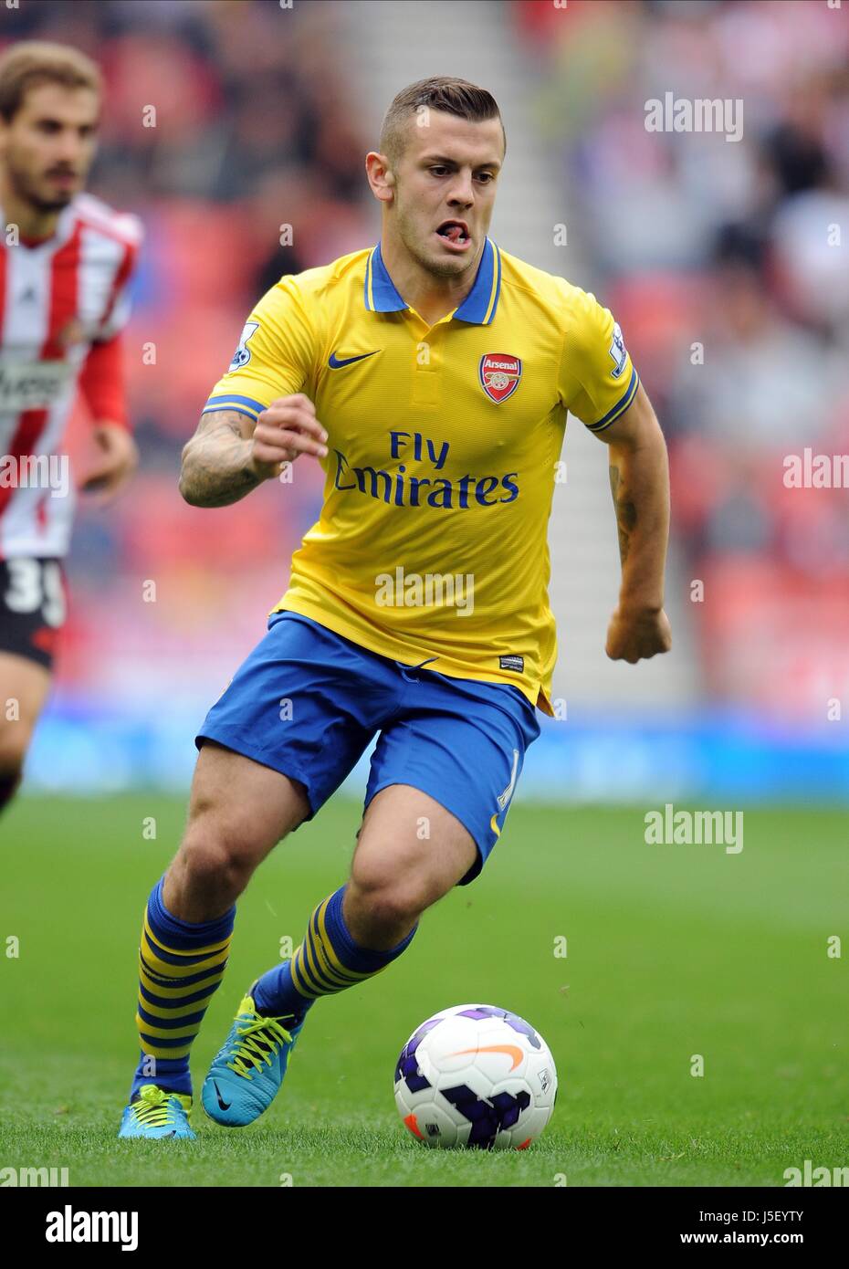 JACK WILSHERE ARSENAL FC ARSENAL FC STADIUM OF LIGHT SUNDERLAND ENGLAND ...