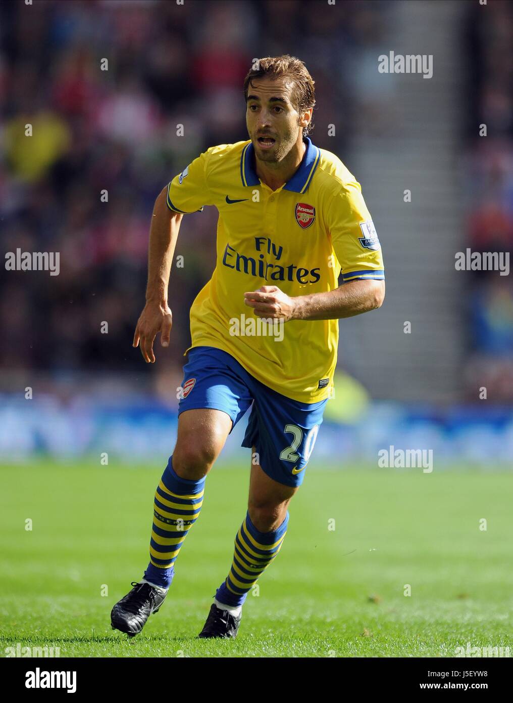 MATHIEU FLAMINI ARSENAL FC ARSENAL FC STADIUM OF LIGHT SUNDERLAND ...