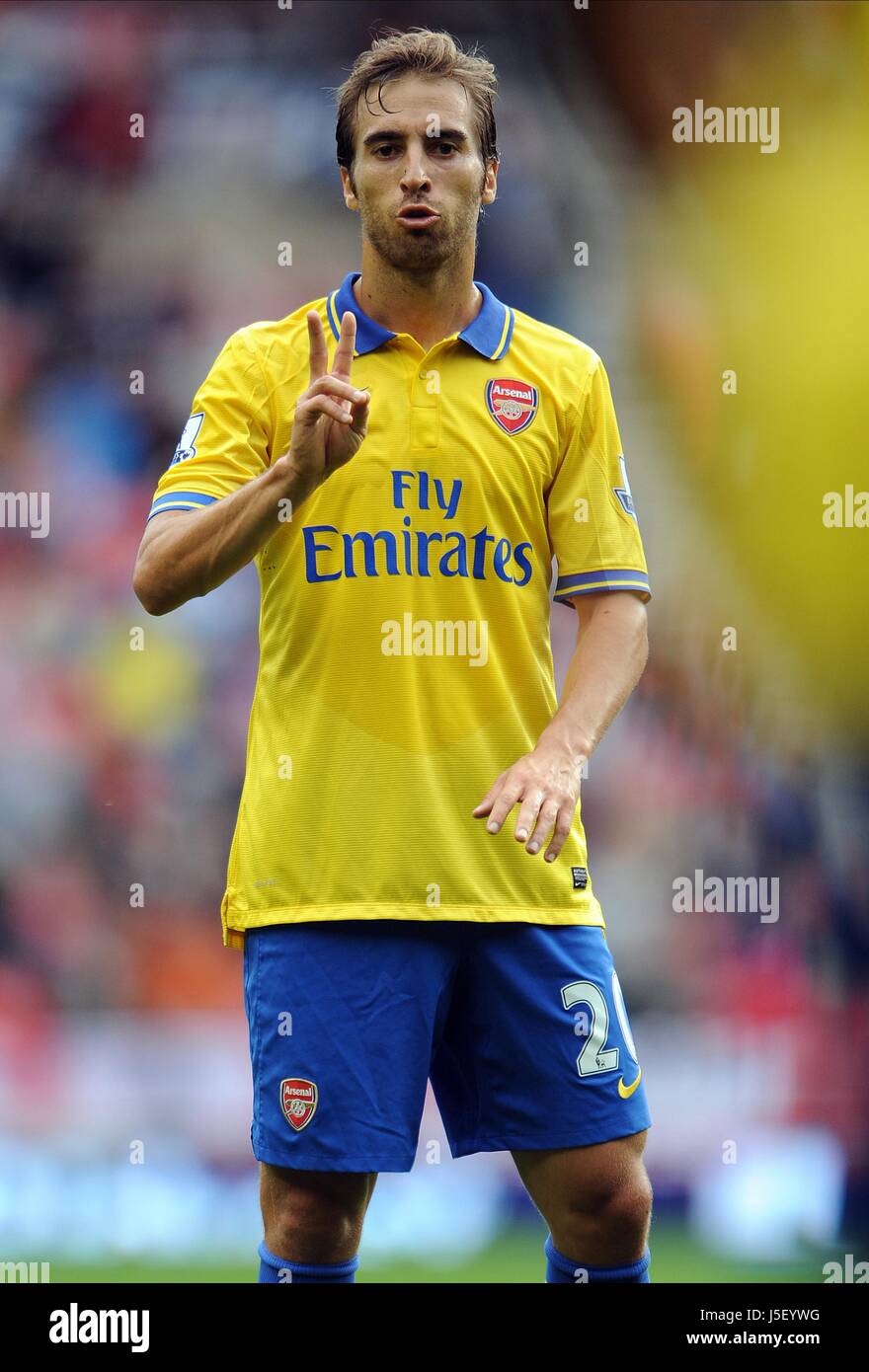 MATHIEU FLAMINI ARSENAL FC ARSENAL FC STADIUM OF LIGHT SUNDERLAND ...