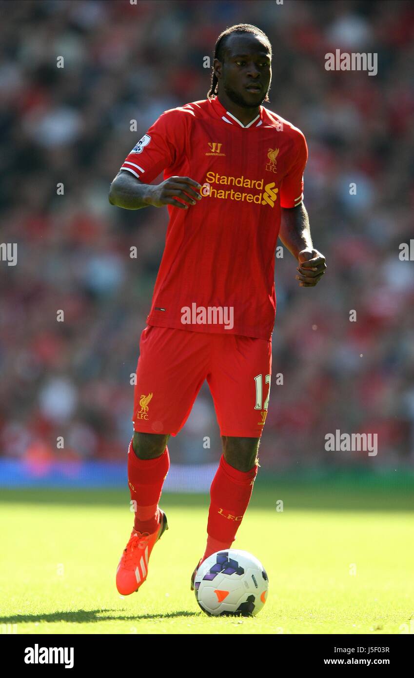 VICTOR MOSES LIVERPOOL FC ANFIELD LIVERPOOL ENGLAND 21 September 2013 ...