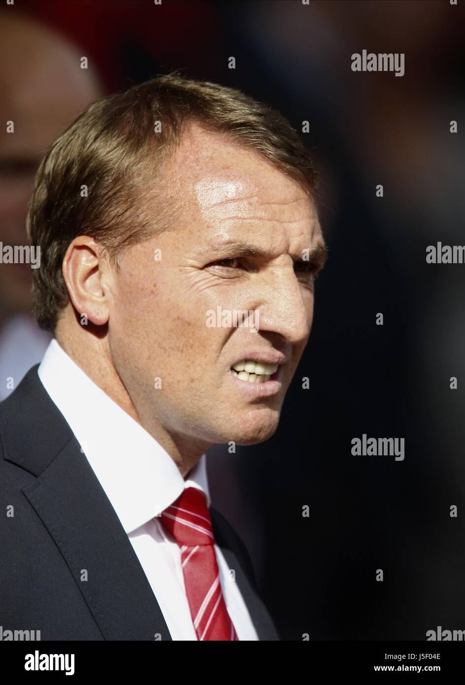 BRENDAN RODGERS LIVERPOOL FC MANAGER LIVERPOOL FC MANAGER ANFIELD ...