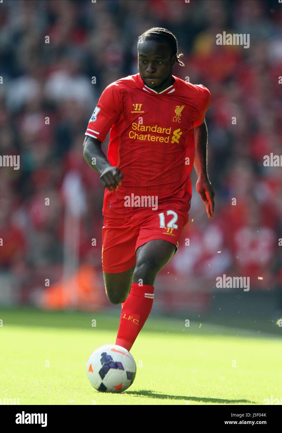 VICTOR MOSES LIVERPOOL FC LIVERPOOL FC ANFIELD LIVERPOOL ENGLAND 21 ...