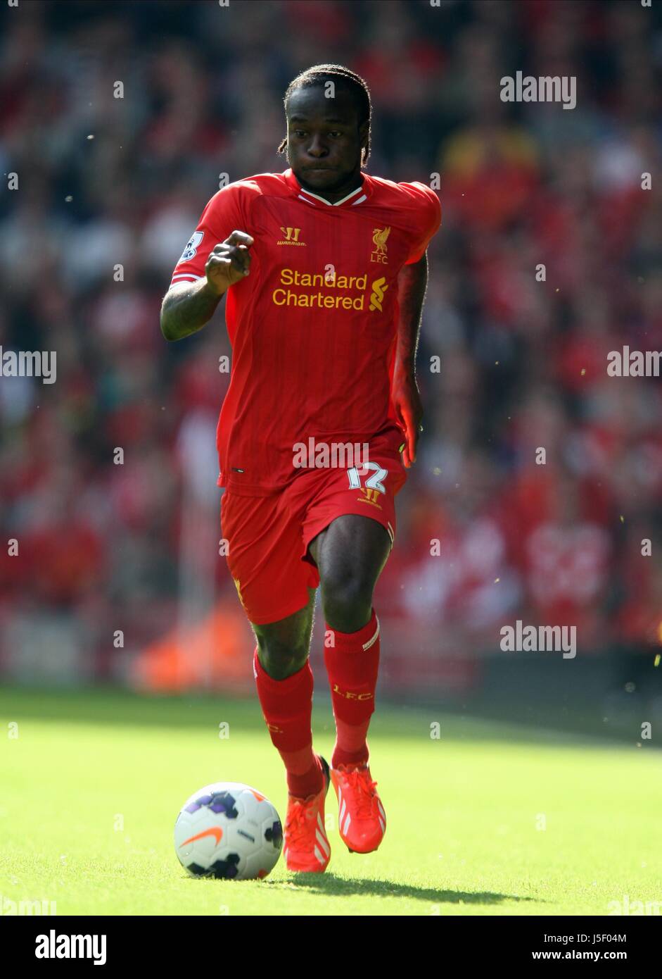 VICTOR MOSES LIVERPOOL FC LIVERPOOL FC ANFIELD LIVERPOOL ENGLAND 21 ...
