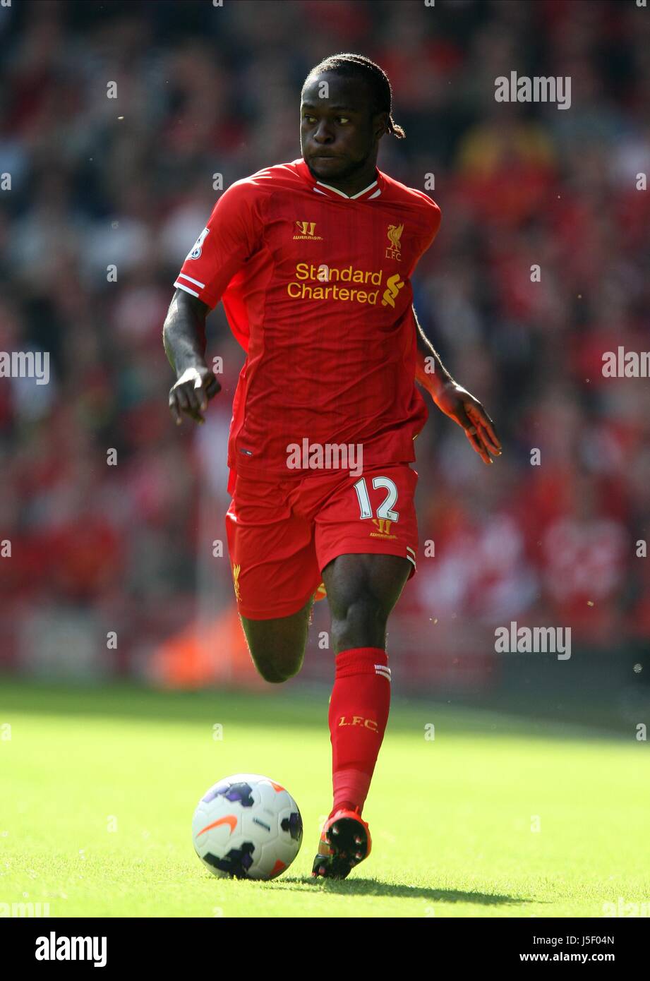 VICTOR MOSES LIVERPOOL FC LIVERPOOL FC ANFIELD LIVERPOOL ENGLAND 21 ...