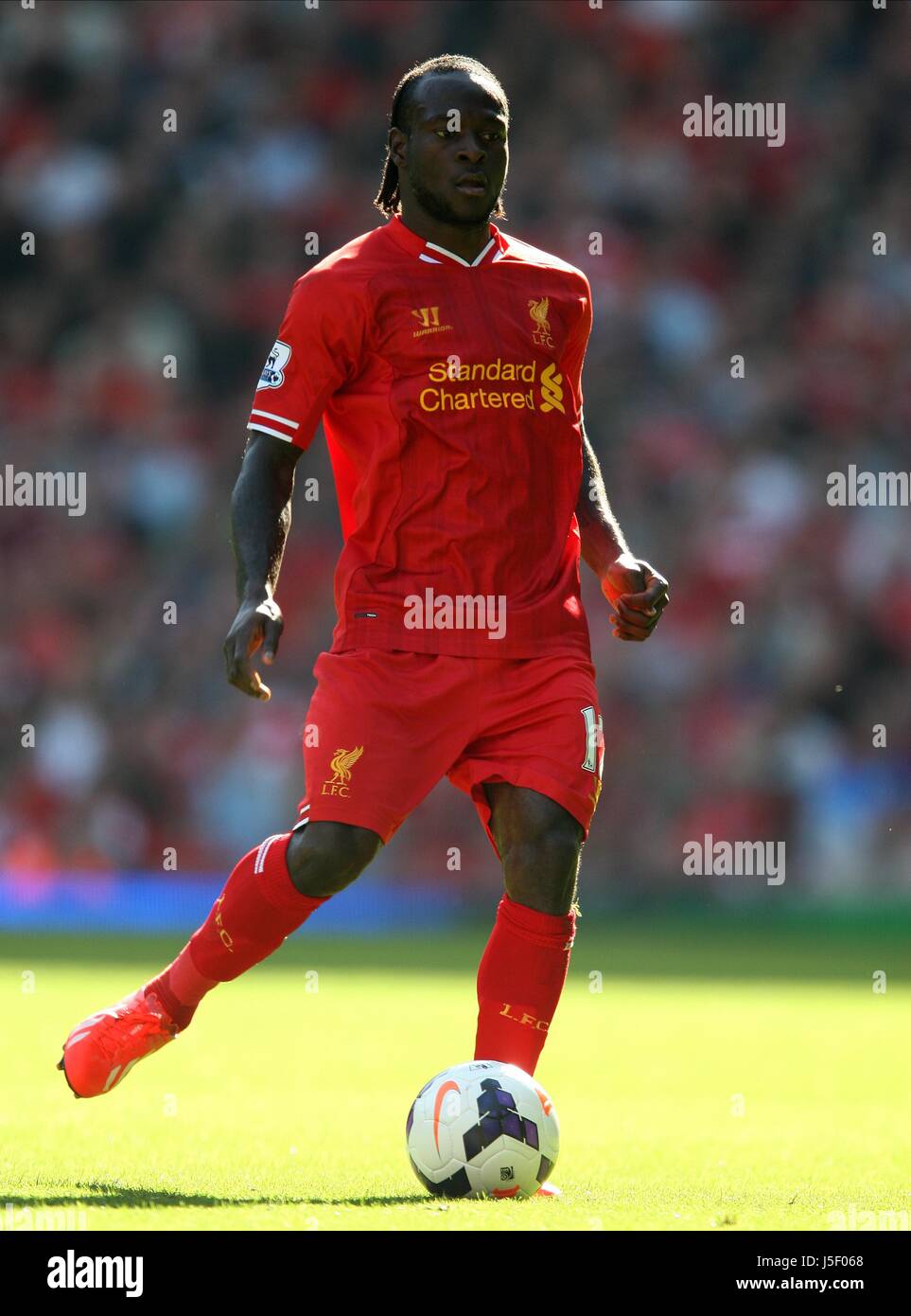 VICTOR MOSES LIVERPOOL FC LIVERPOOL FC ANFIELD LIVERPOOL ENGLAND 21 ...