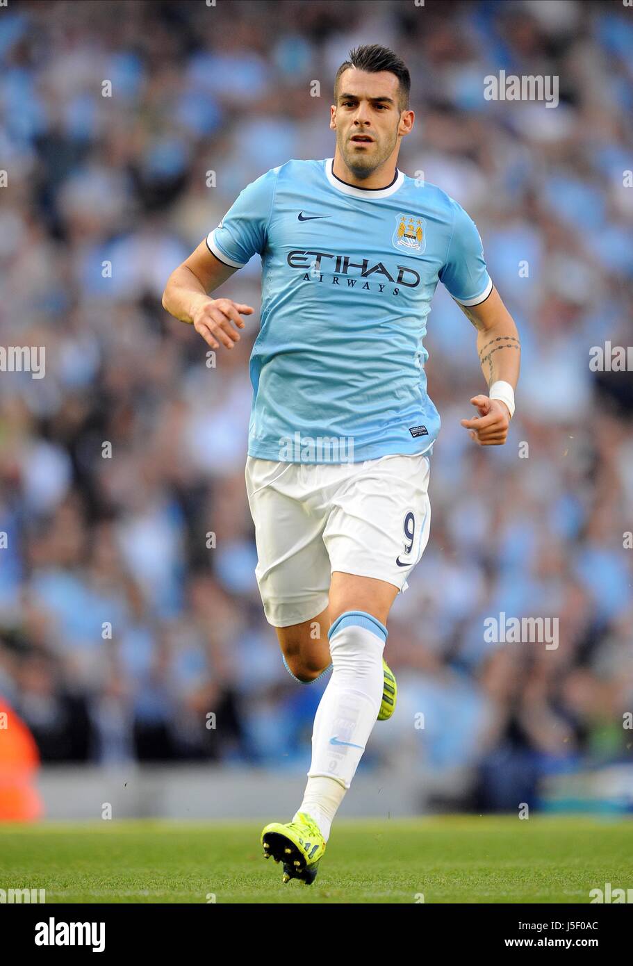 ALVARO NEGREDO MANCHESTER CITY FC MANCHESTER CITY FC ETIHAD STADIUM ...