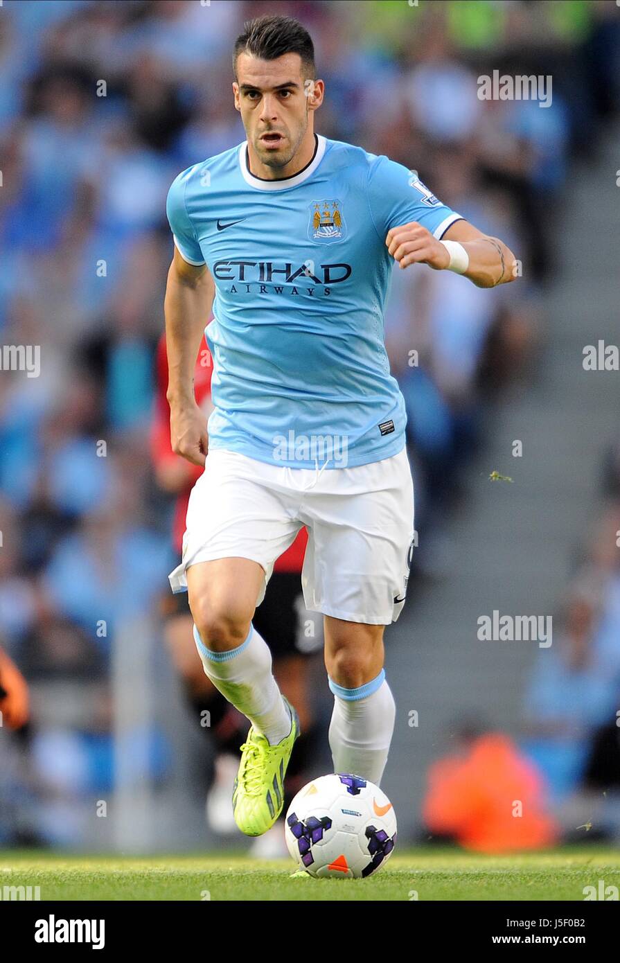 ALVARO NEGREDO MANCHESTER CITY FC MANCHESTER CITY FC ETIHAD STADIUM ...