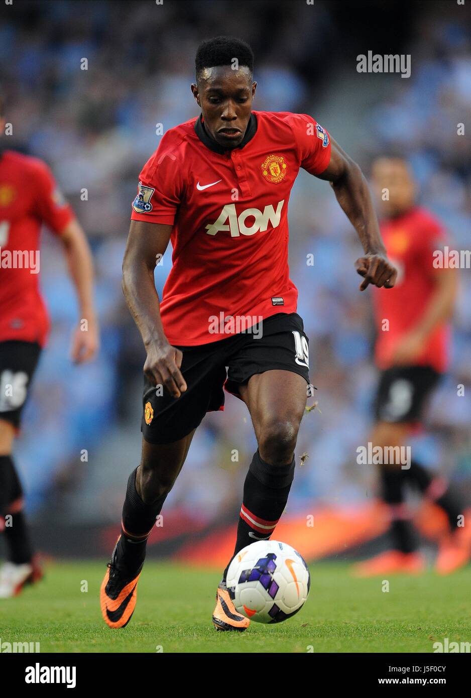 DANNY WELBECK MANCHESTER UNITED FC MANCHESTER UNITED FC ETIHAD STADIUM ...