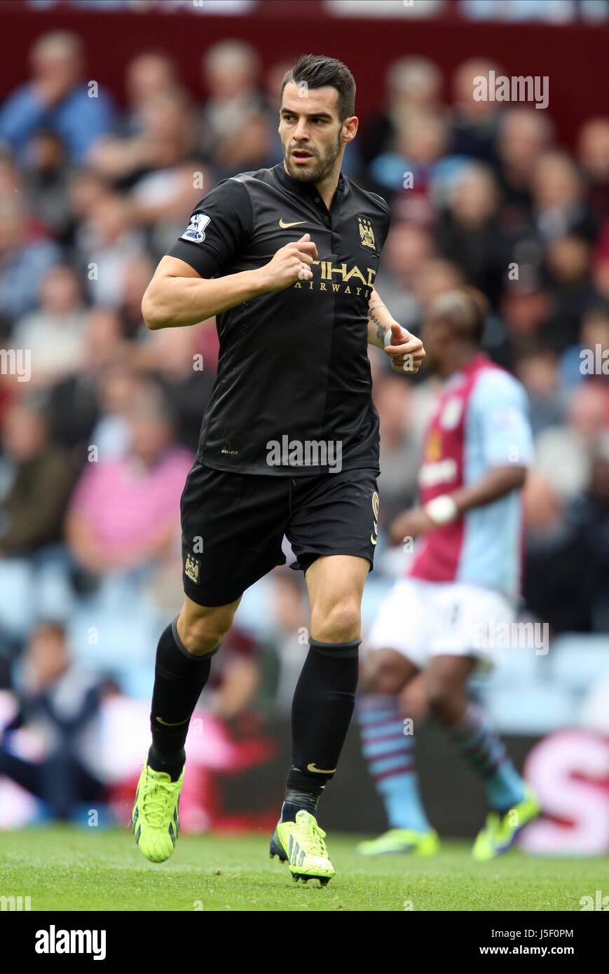 ALVARO NEGREDO MANCHESTER CITY FC MANCHESTER CITY FC VILLA PARK ...