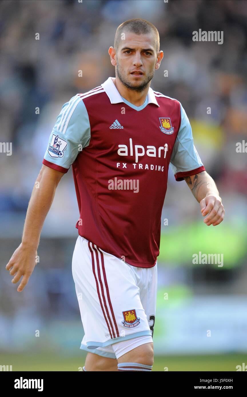 MLADEN PETRIC WEST HAM UNITED FC WEST HAM UNITED FC KC STADIUM HULL ...