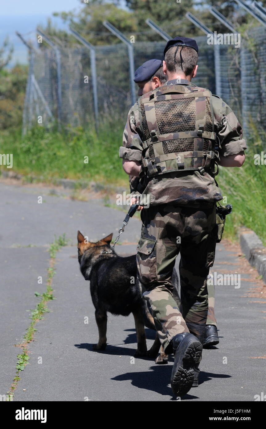 French Air Force commandos take part into antiterrorist drill at Mount ...