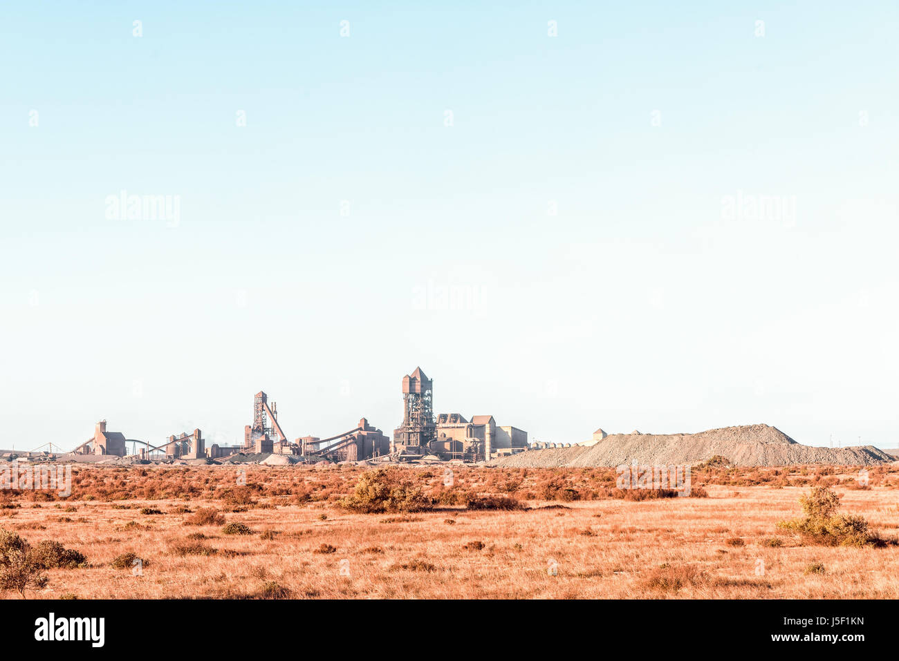 SALDANHA BAY, SOUTH AFRICA - APRIL 1, 2017: Everything in the vicinity ...