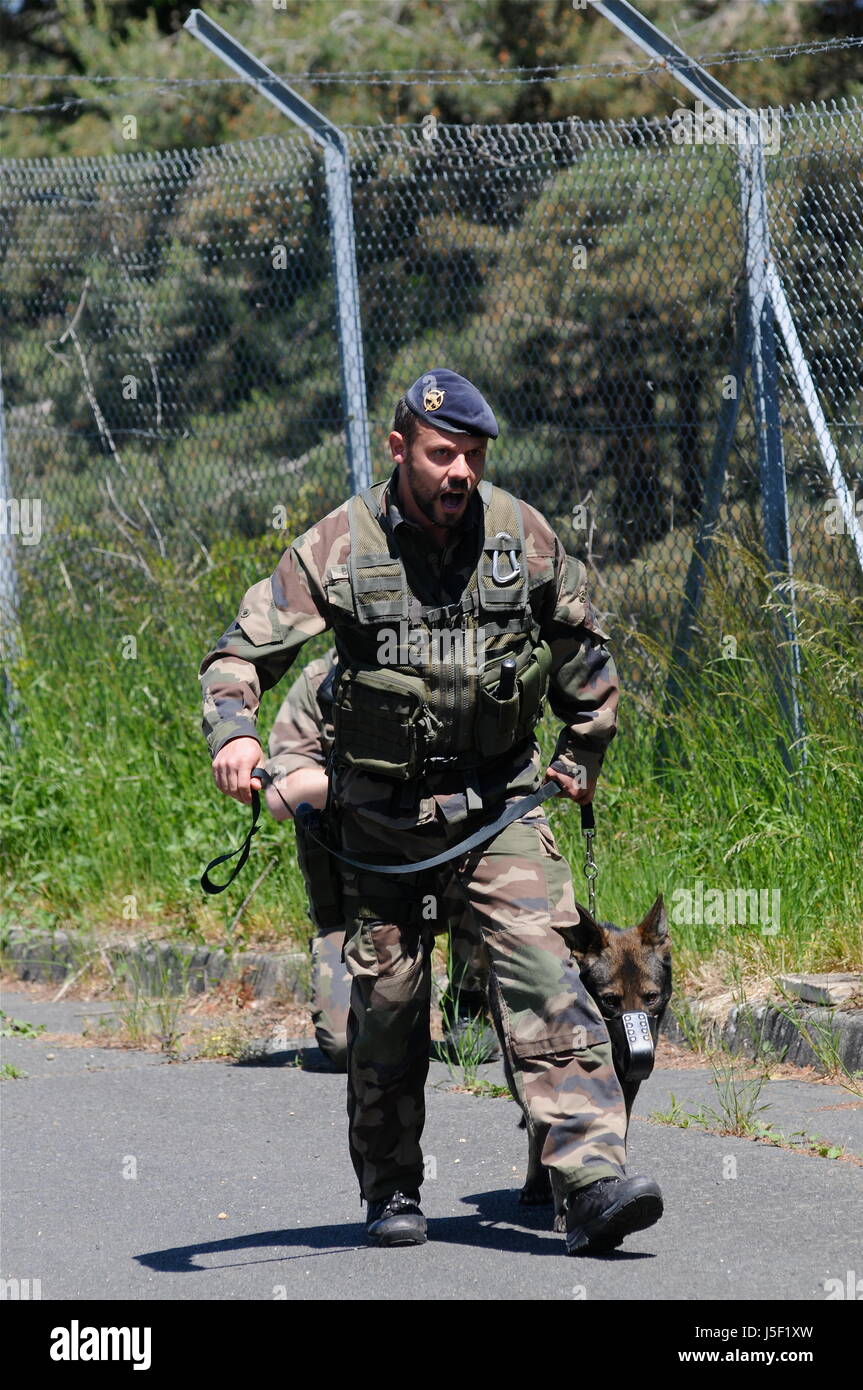 French Air Force commandos take part into antiterrorist drill at Mount ...