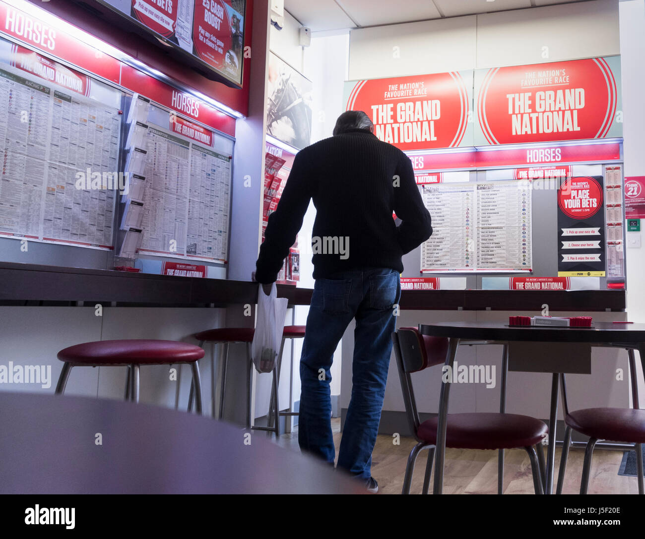 Betting shop interior hi-res stock photography and images - Alamy