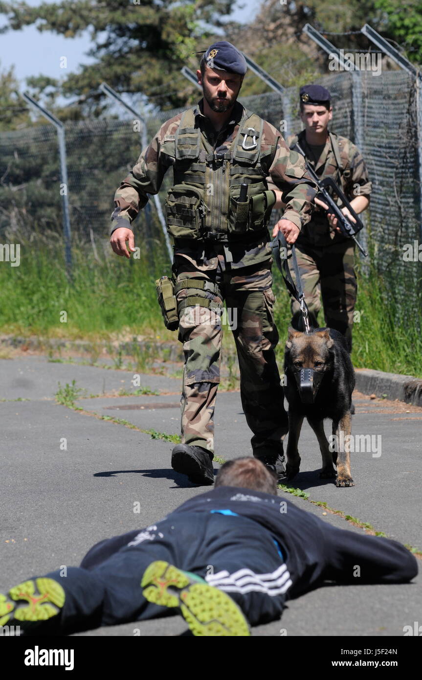 French Air Force commandos take part into antiterrorist drill at Mount ...