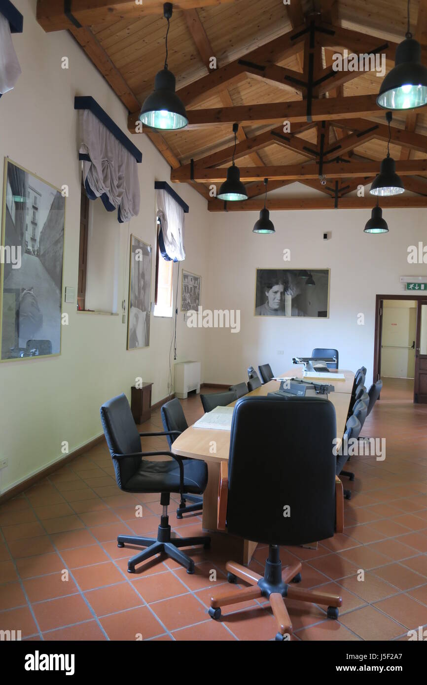 Corleone city. Office of Sicilian's mafia Stock Photo - Alamy