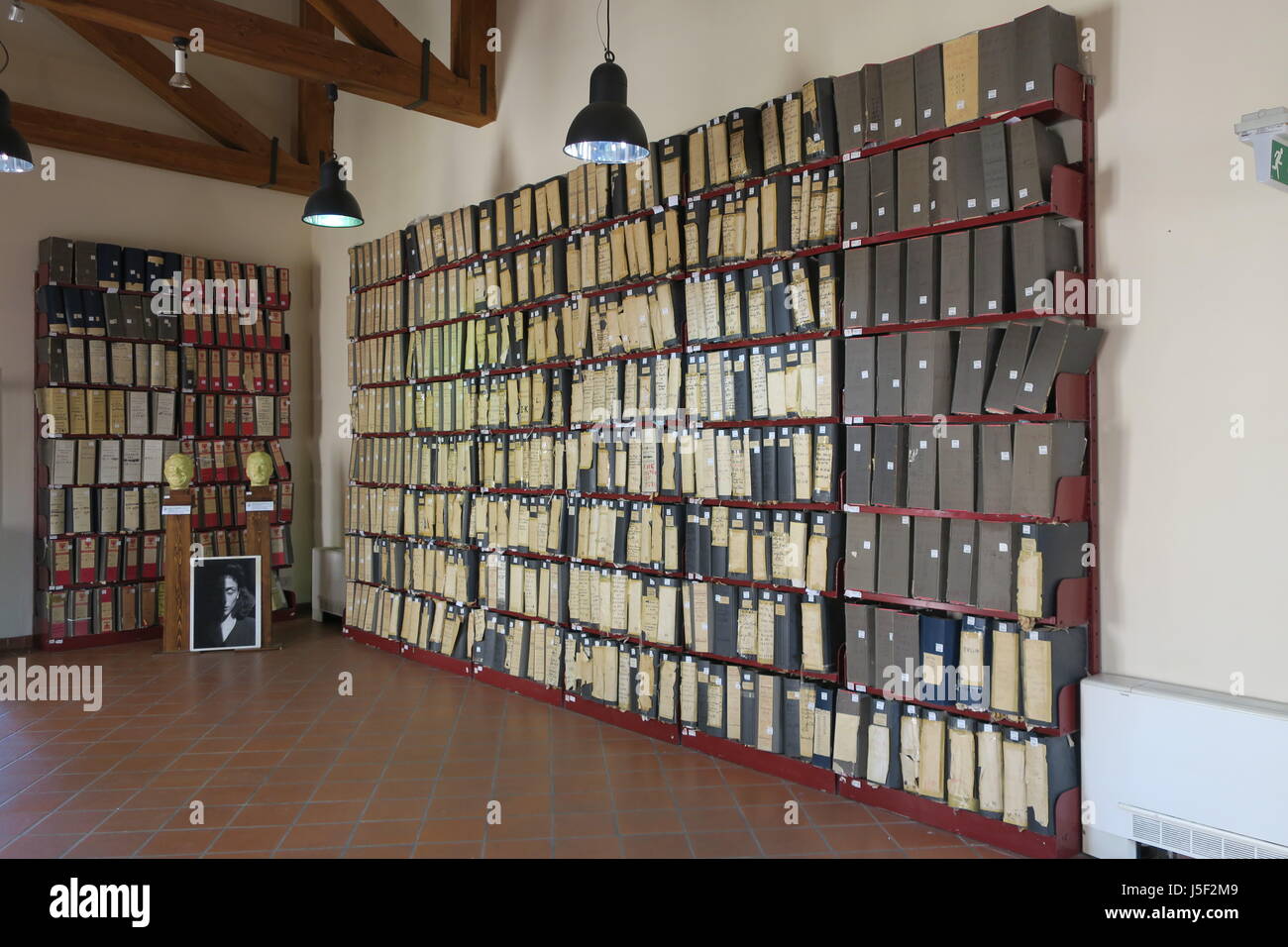 Many folders in museum in Sicily contain evidences and judgements of ...