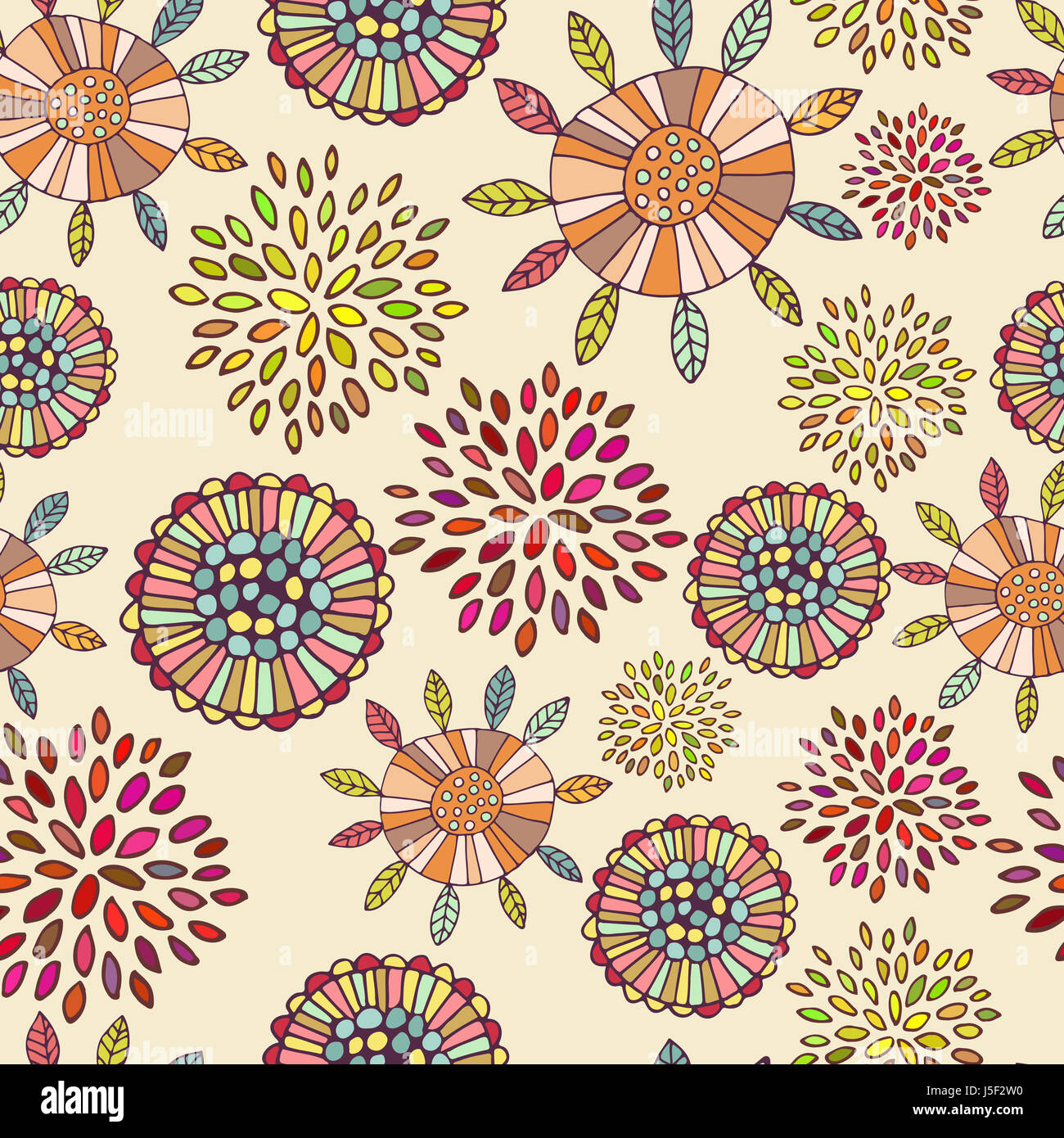 seamless floral pattern Stock Photo - Alamy