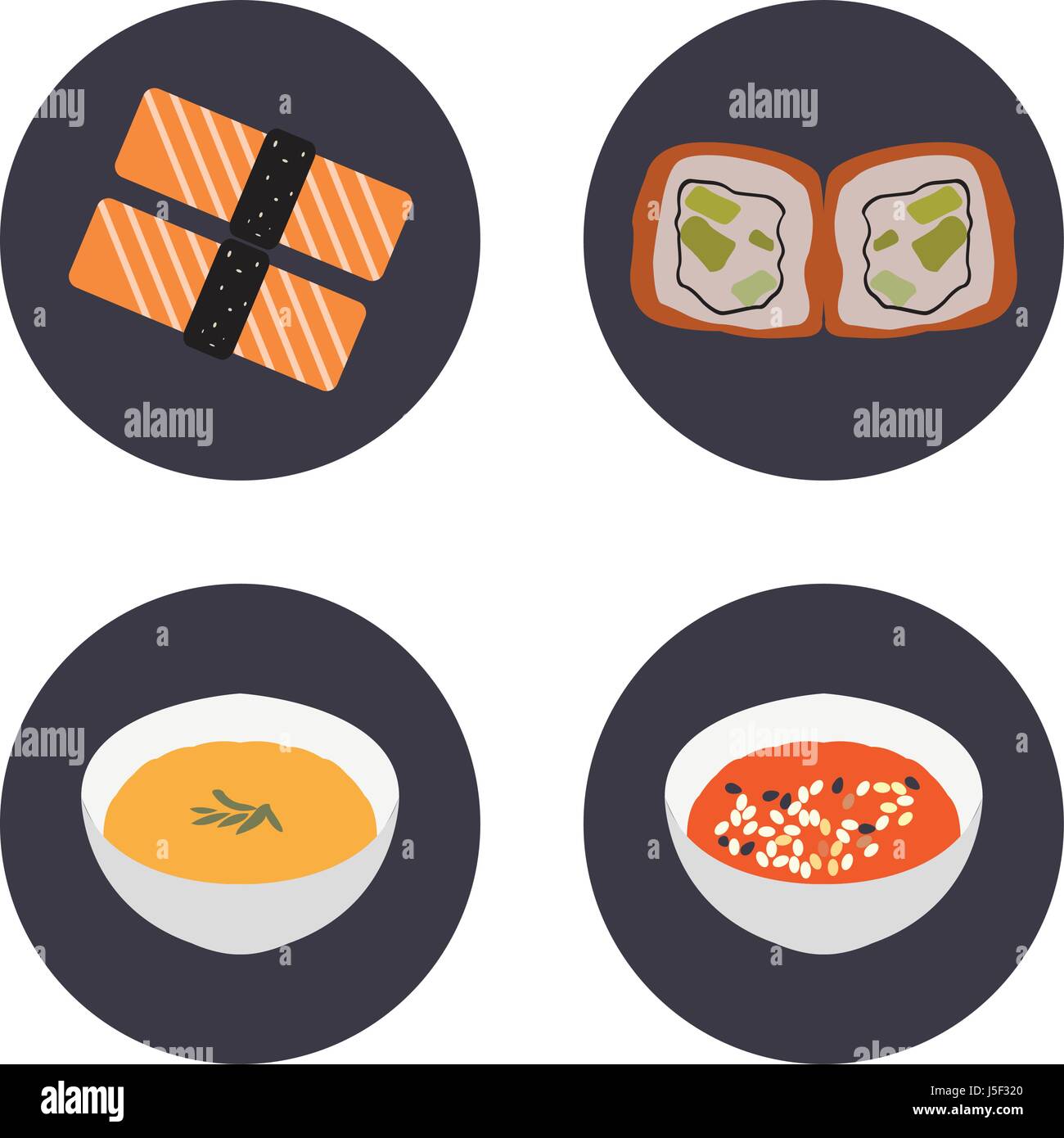 Asian food shrimp ramen Cut Out Stock Images & Pictures - Alamy