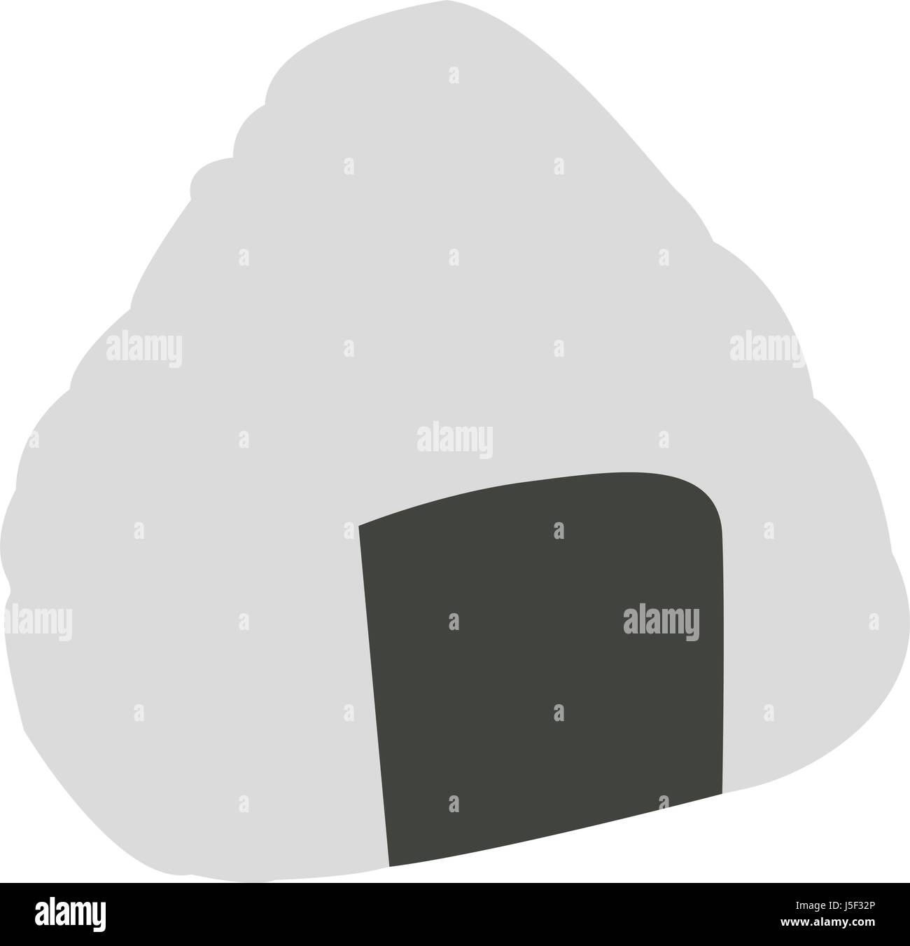 Isolated onigiri illustration Stock Vector Image & Art - Alamy