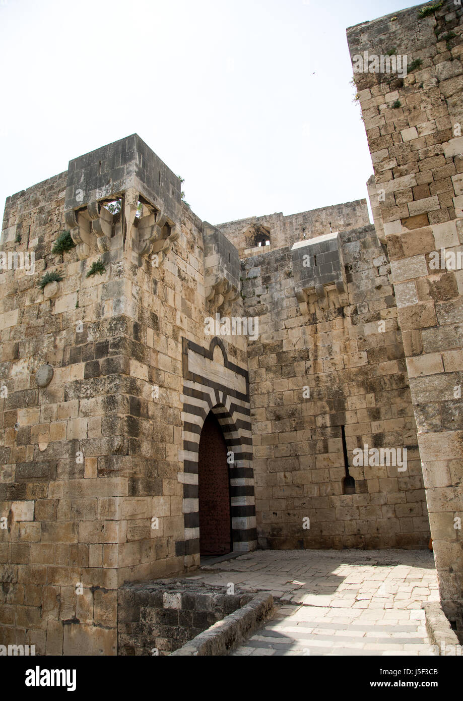 Citadel of Raymond de Saint Gilles entrance, North Governorate, Tripoli ...