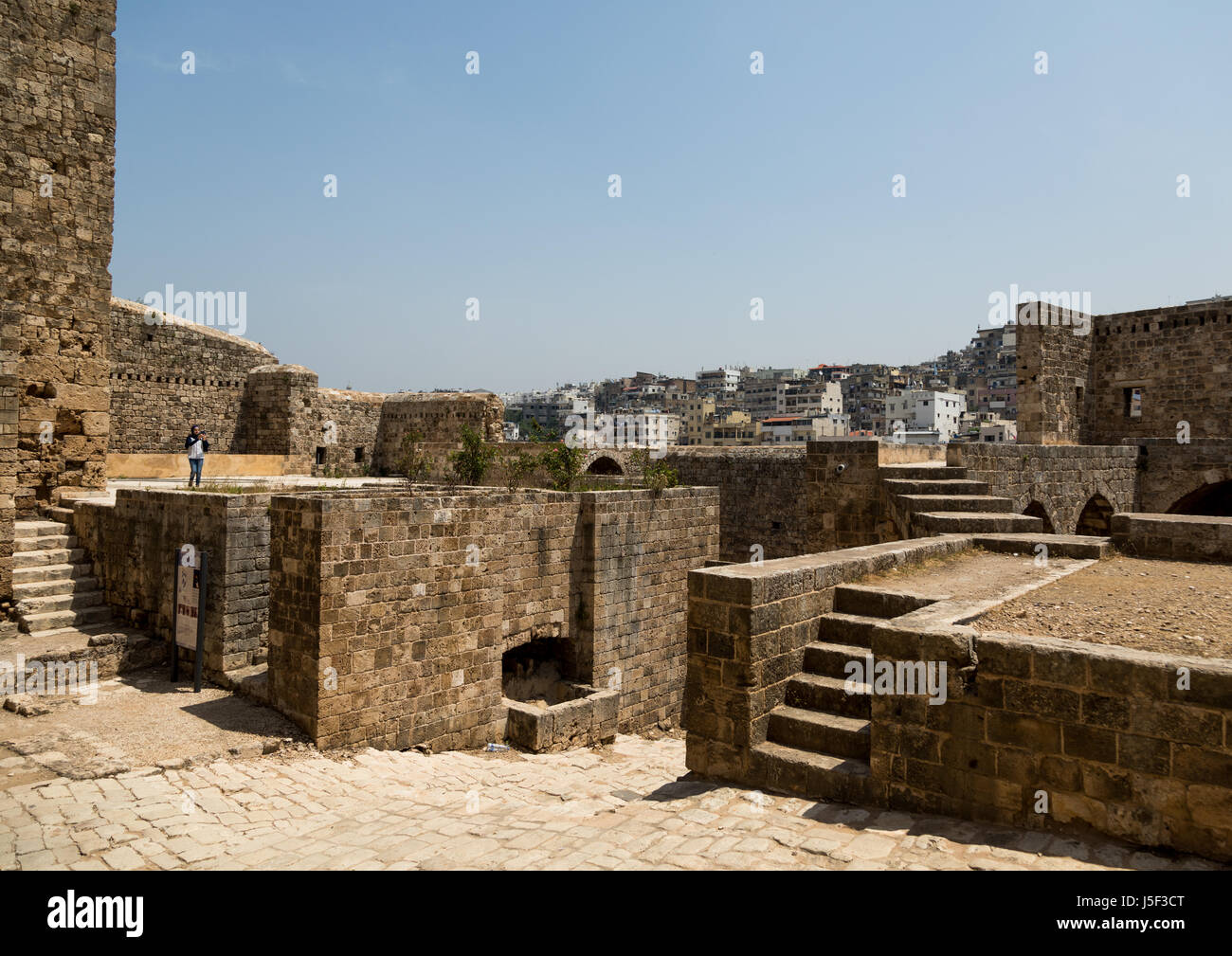 Citadel of Raymond de Saint Gilles, North Governorate, Tripoli, Lebanon ...