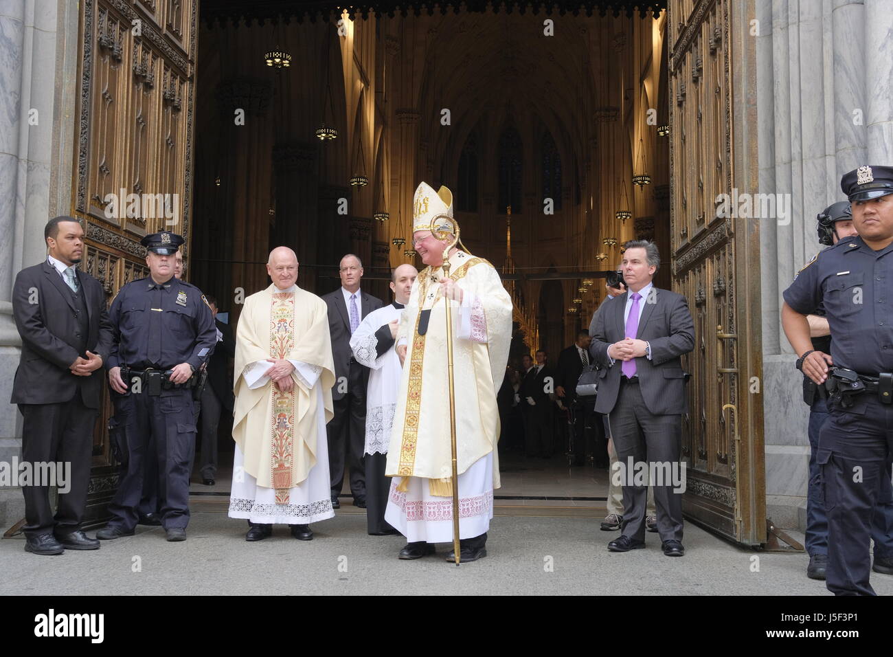2017 Easter Parade in Manhattan Featuring: Atmosphere, Cardinal Dolan ...