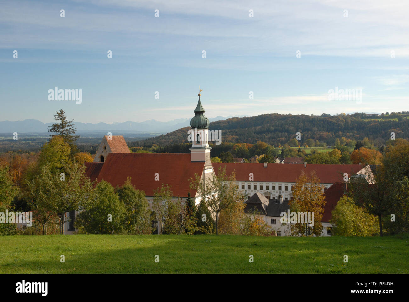 religion church bavaria monastery alpine upland convent germany german ...