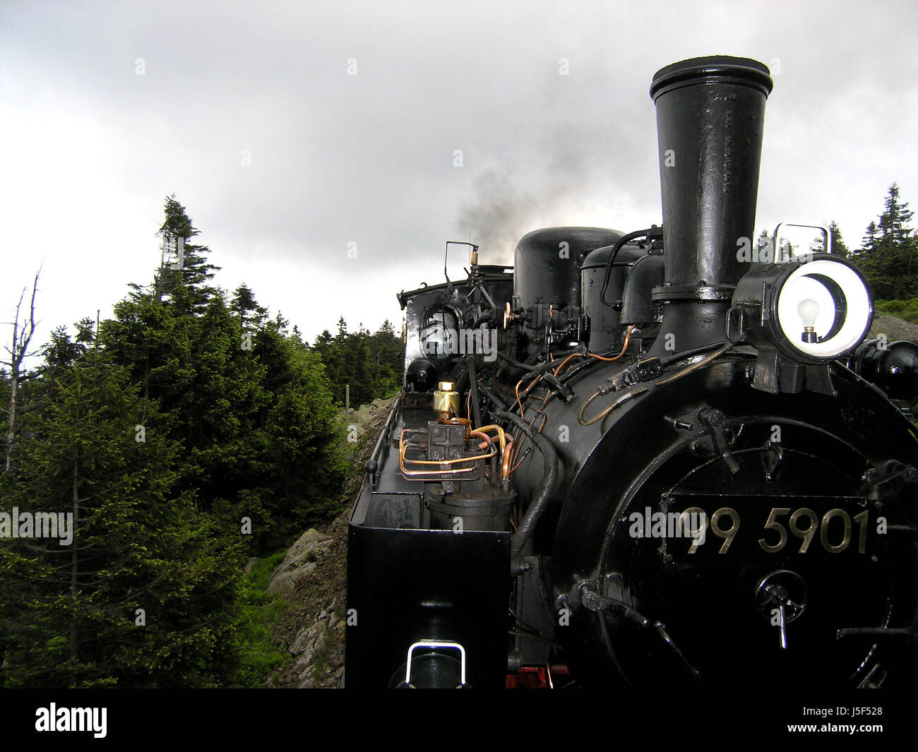Old mallet steam locomotive hi-res stock photography and images - Alamy