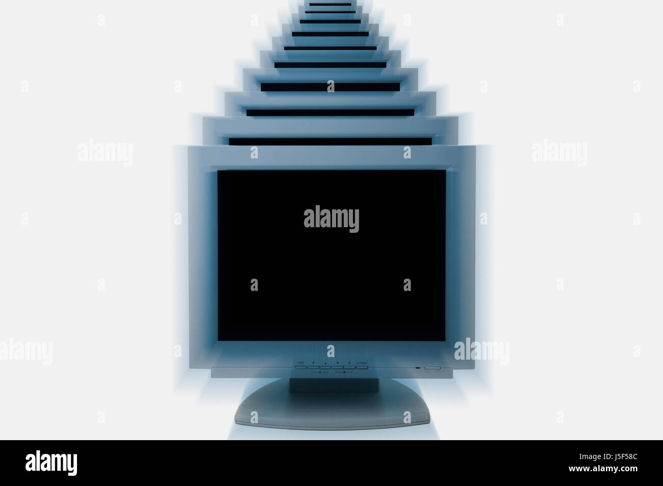 PC computers computer row monitor computing issue data processing ...