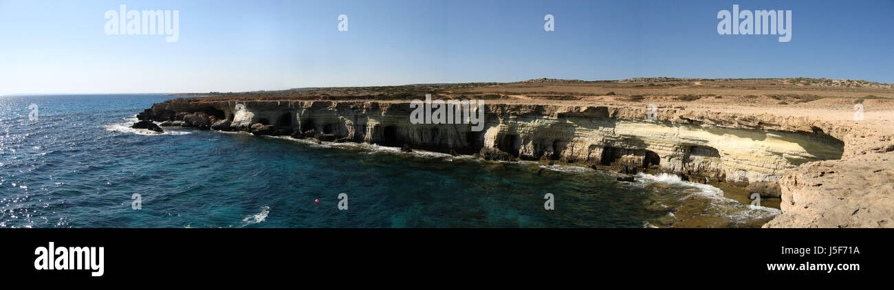 cliffs in cyprus Stock Photo - Alamy