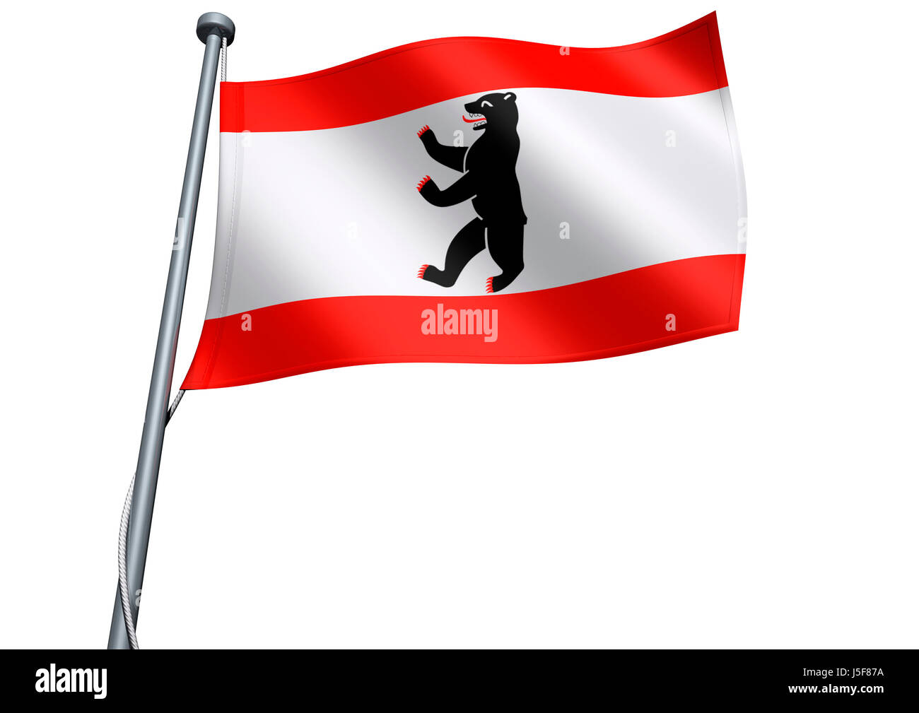 Berliner flag Cut Out Stock Images & Pictures - Alamy