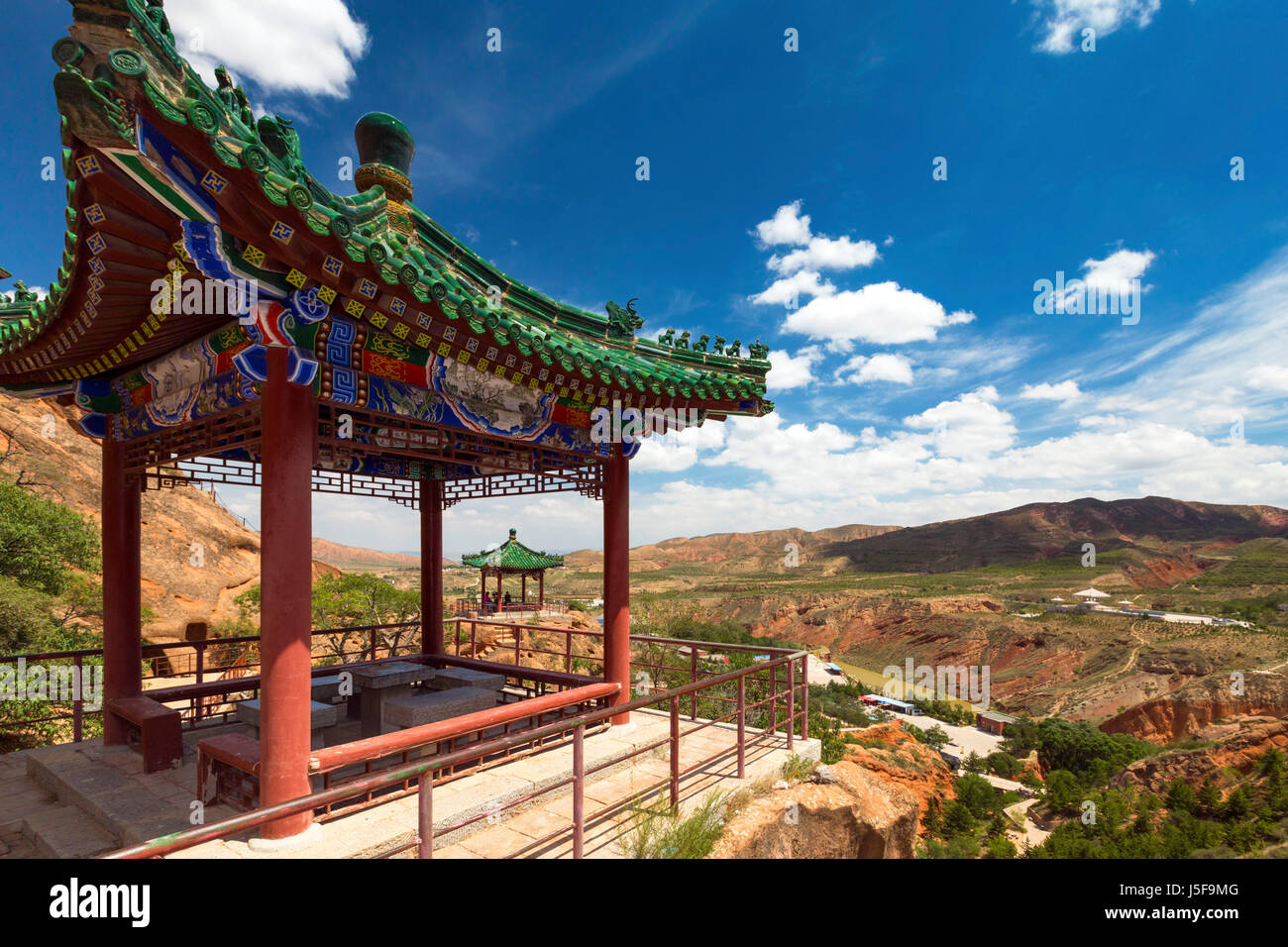 Mount Sumeru Grottoes, Guyuan, Ningxia, China Stock Photo - Alamy