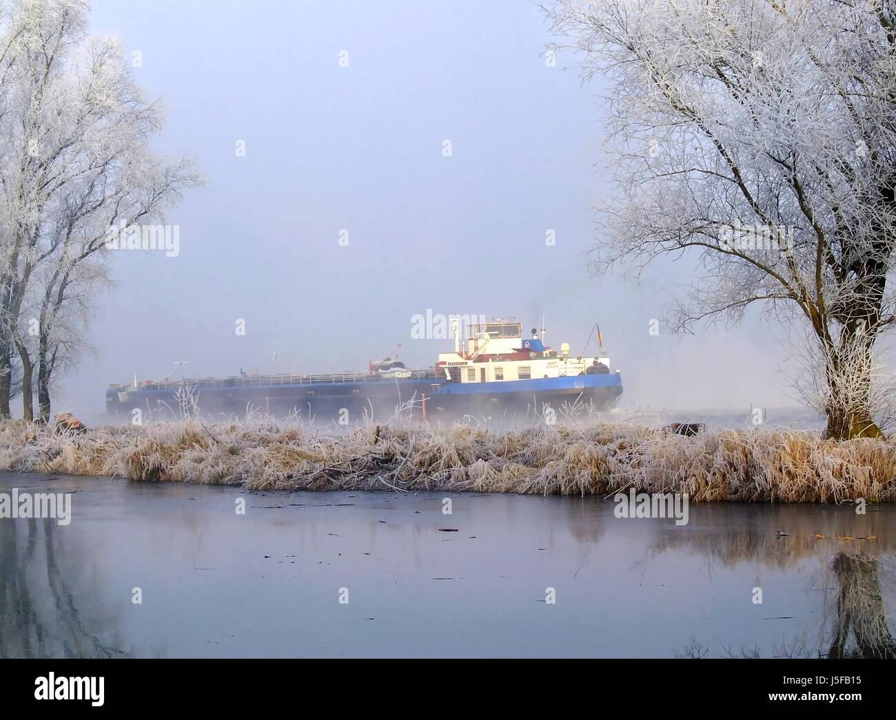 danube - cargo ship Stock Photo - Alamy