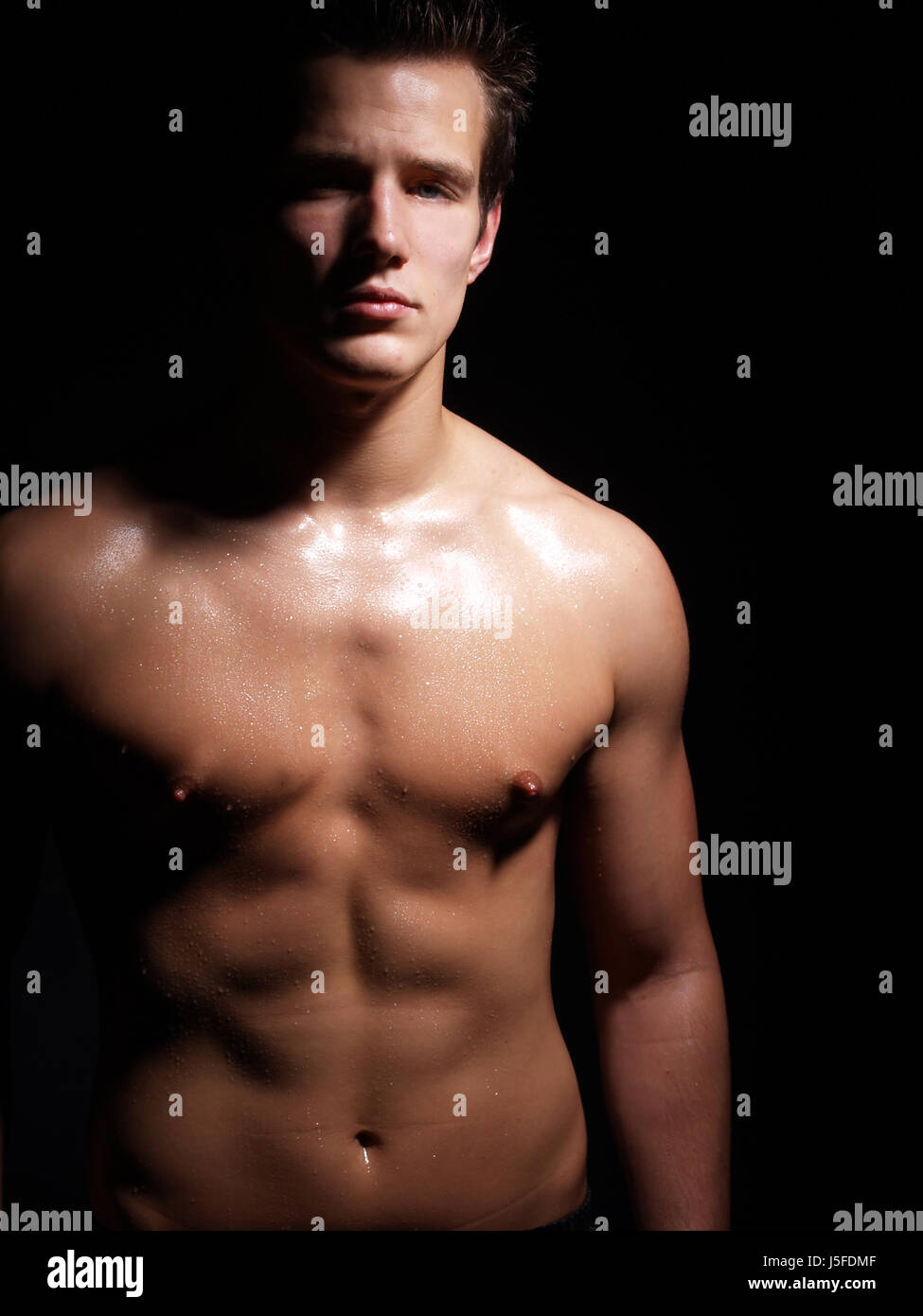 Sixpack male model hi-res stock photography and images - Alamy