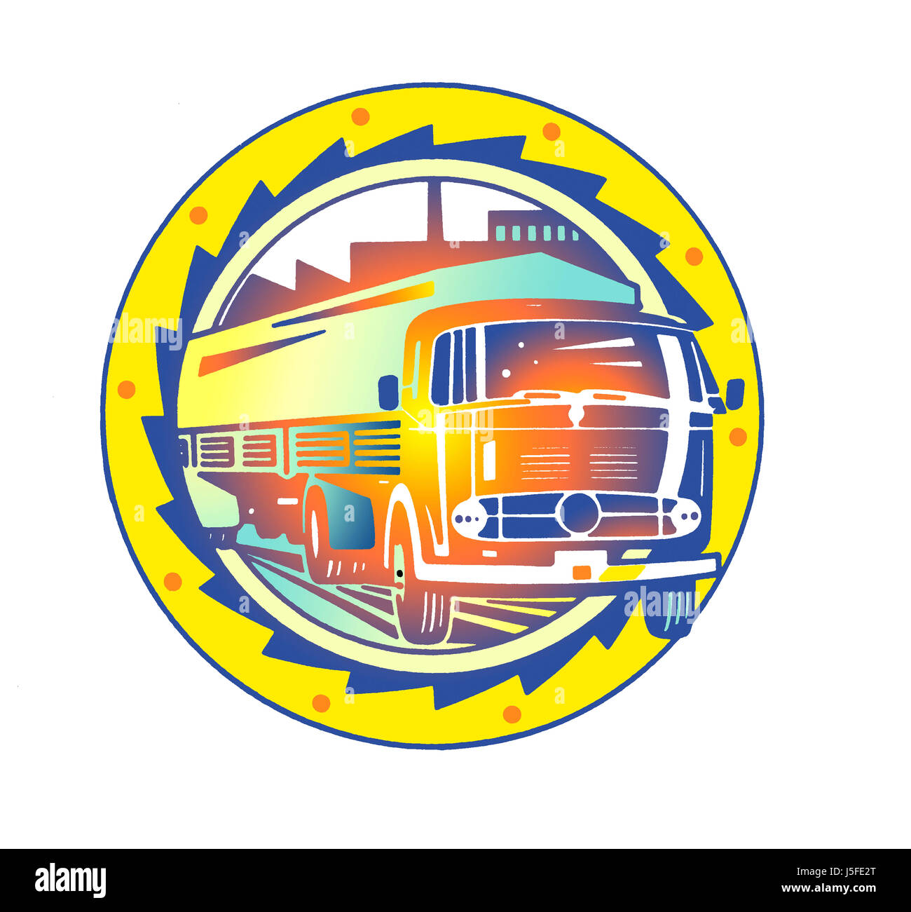 Circle container hi-res stock photography and images - Alamy