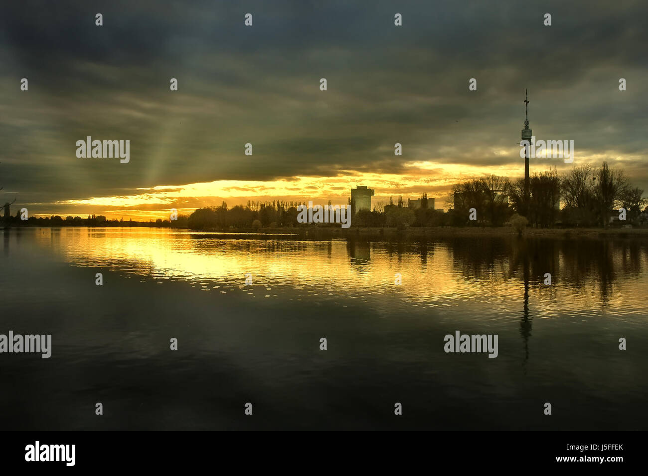 alte donau 2 Stock Photo - Alamy