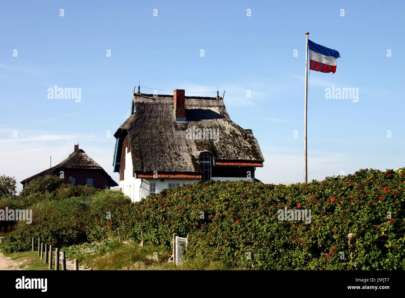 house building beach seaside the beach seashore germany german federal ...