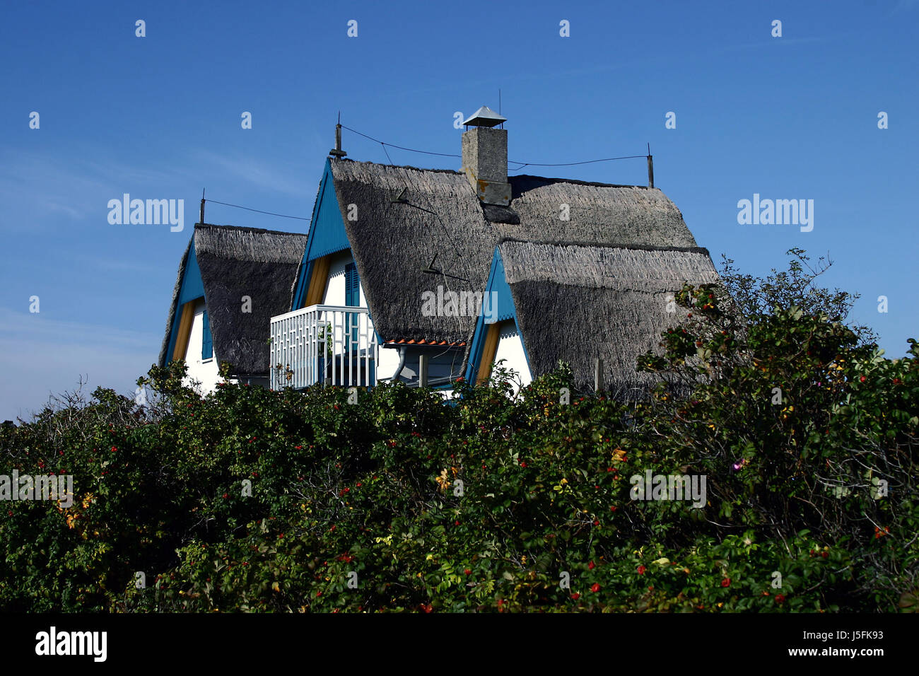 house building beach seaside the beach seashore germany german federal ...
