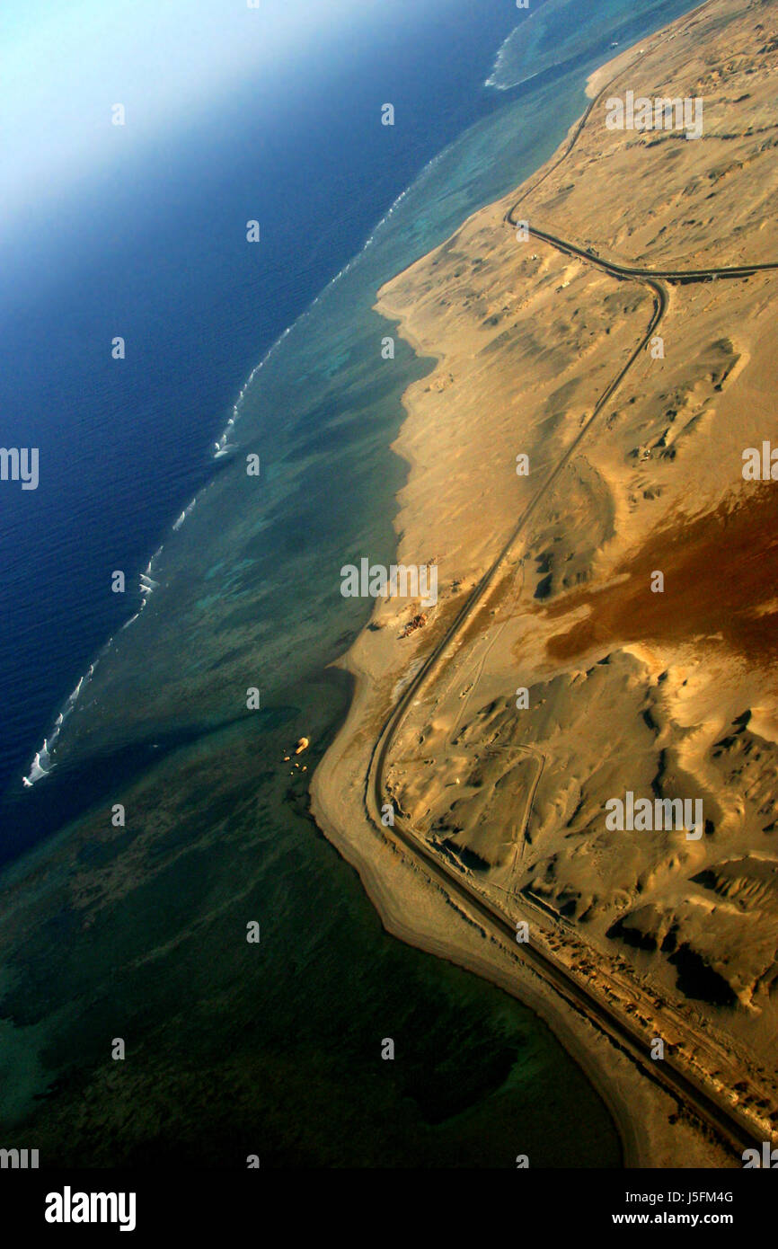 egyptian desert in marsa alam just before sunset Stock Photo - Alamy