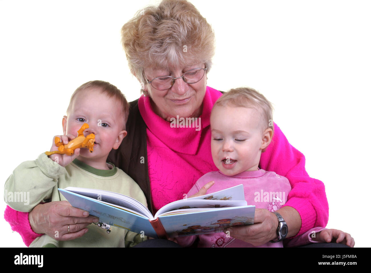 woman optional blank european caucasian granny concentration observe ...