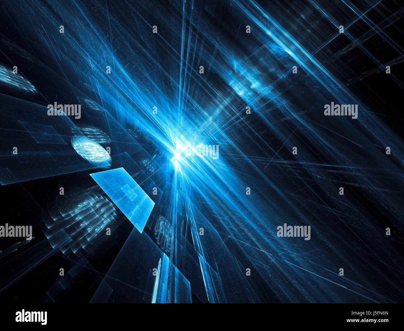 Perspective background - abstract digitally generated image Stock Photo ...