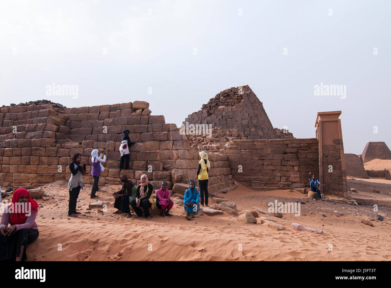 SUDAN, MEROE: Meroë (Meroitic: Medewi or Bedewi) is an ancient city on ...