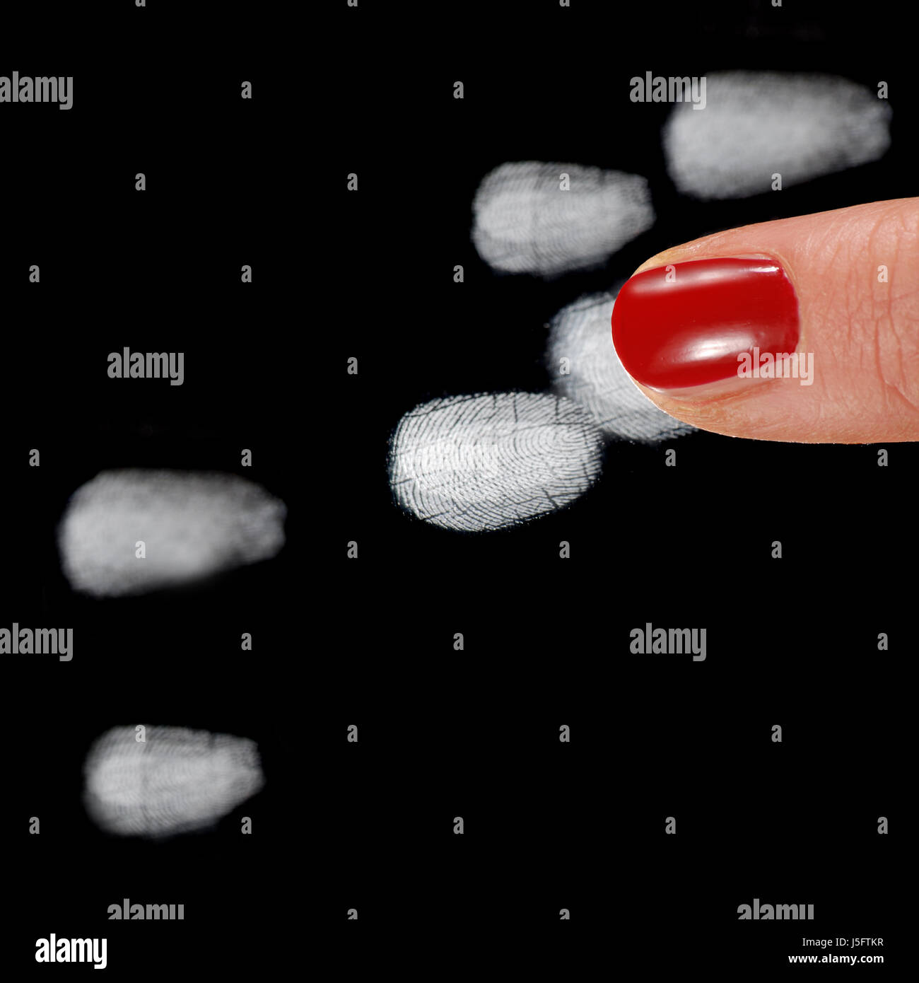 finger sense track copy fingernails fingernail recognize distinctive ...