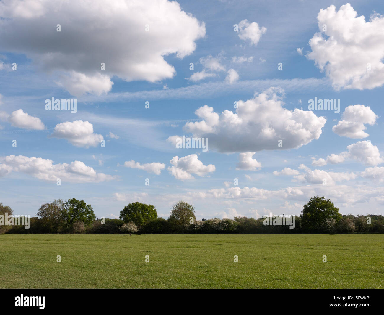 a walking path through an open countryside in the heartland of ...