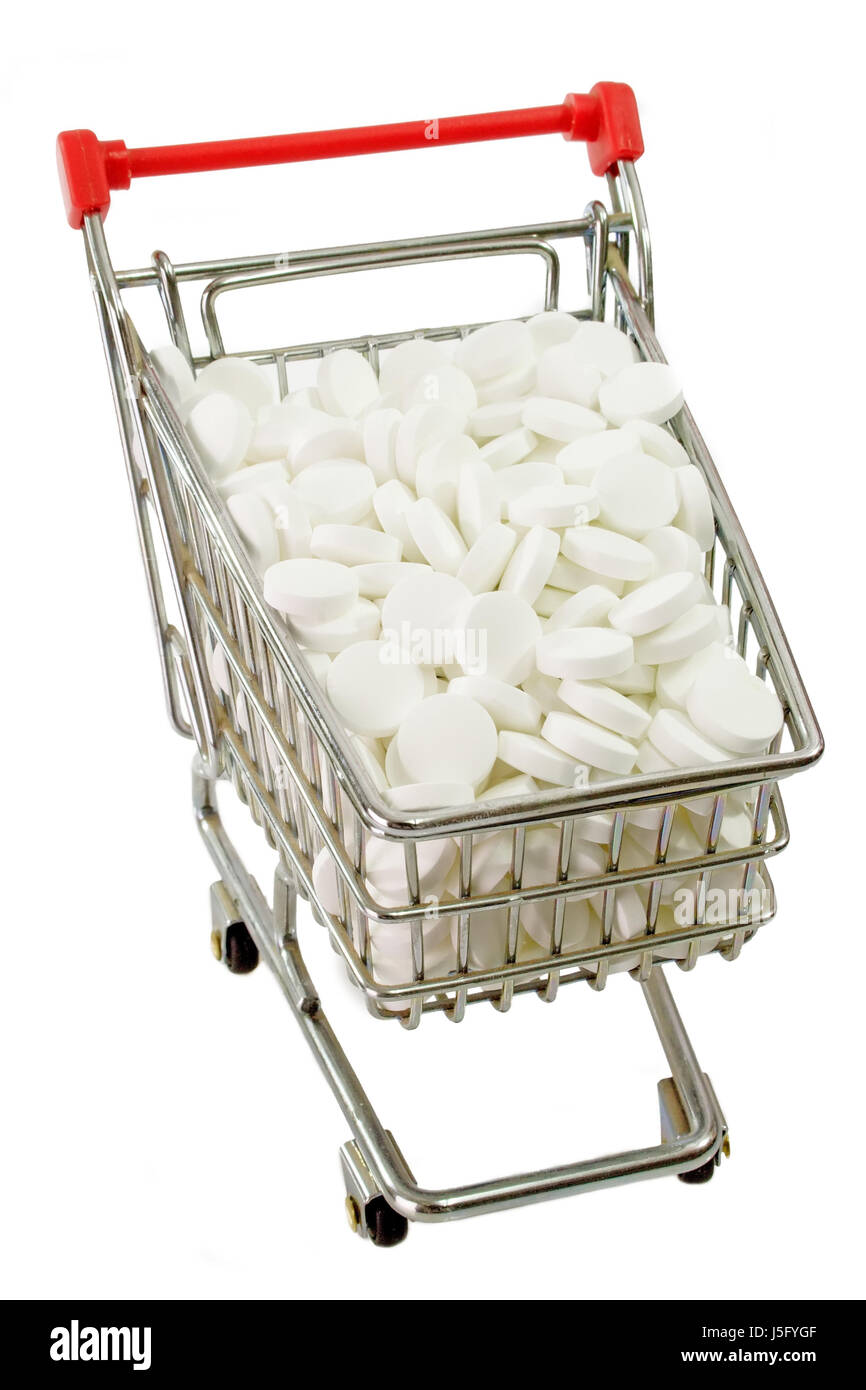 health cure pills drugs trolley cart means agent medicine drug remedy ...