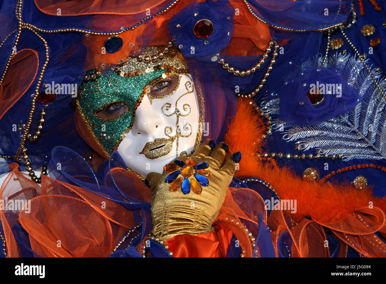 mask in tulle Stock Photo - Alamy