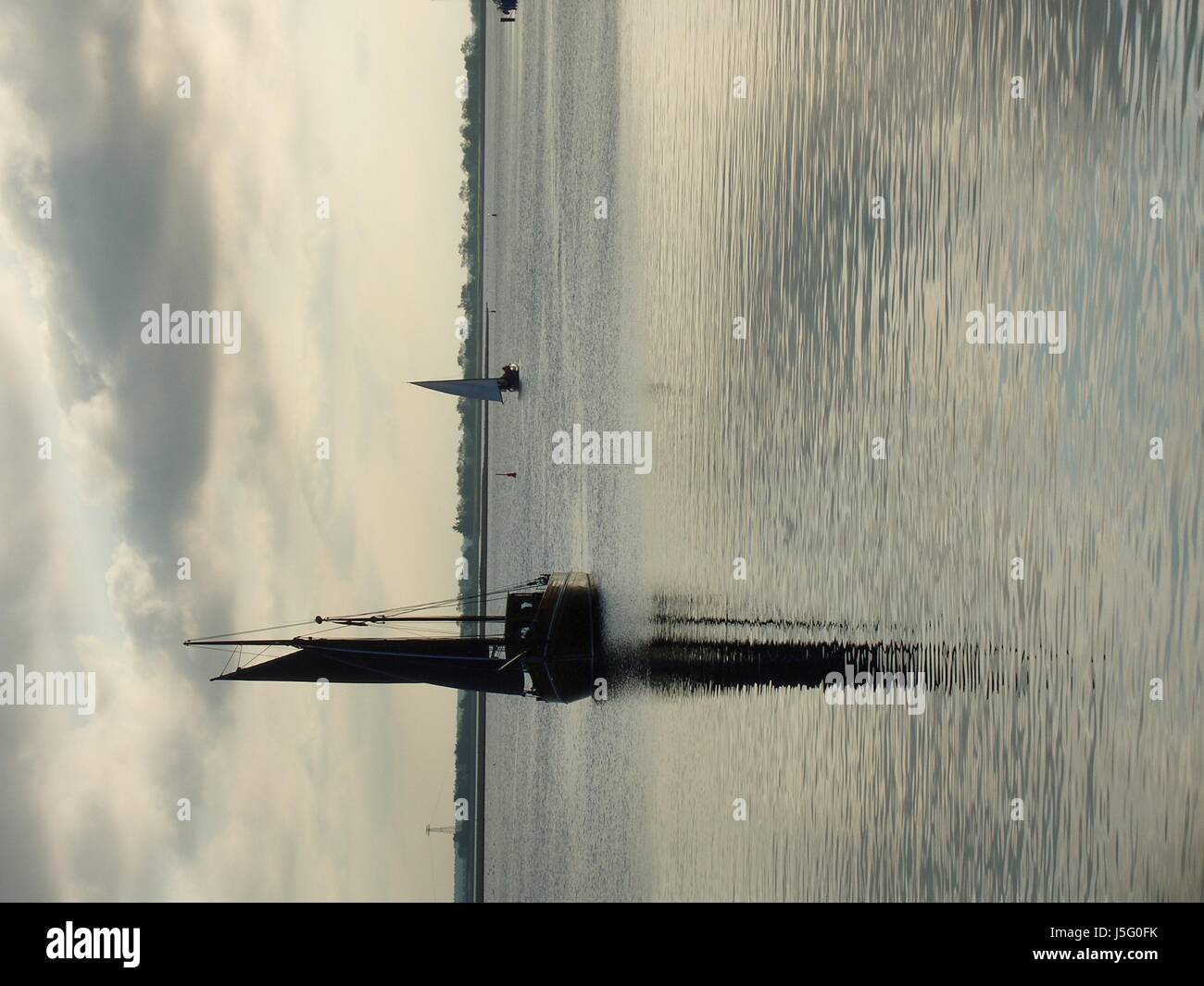 sail water baltic sea salt water sea ocean counter-light sailing ship ...